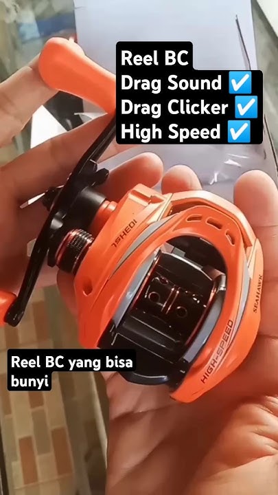 Reel BC yang bisa bunyi. Drag Clicker, Drag Sound. #reelbc #fishing #fishingtackle - YouTube