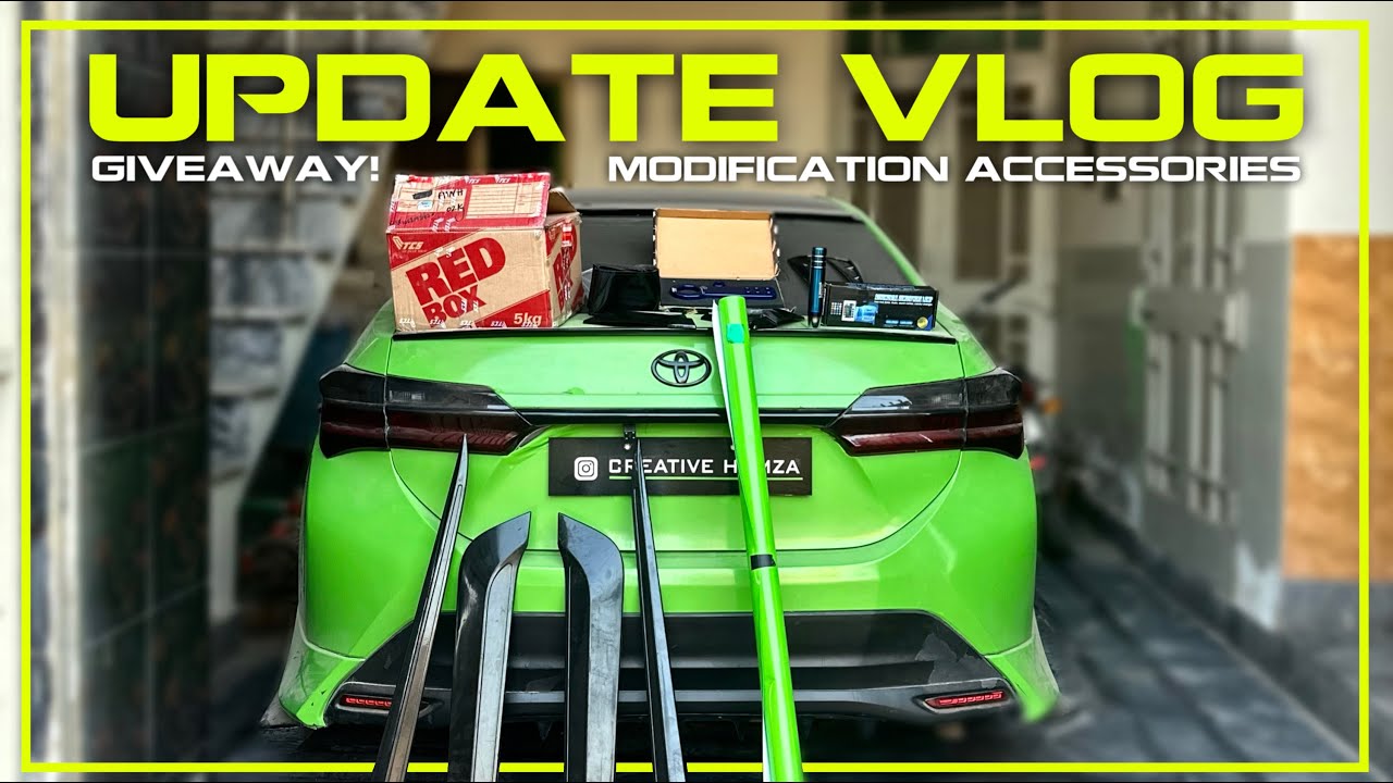 Firstever Giveaway😍 || Modification Accessories || Creative Hamza ...