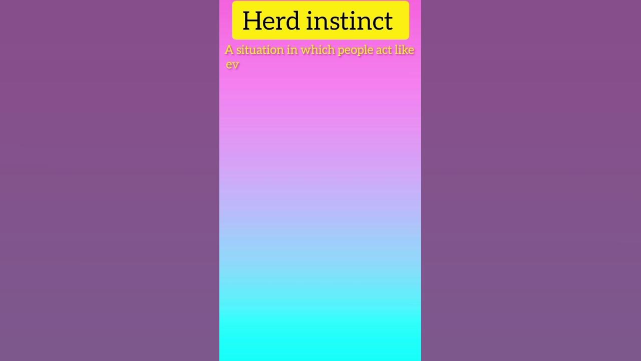 Herd Instinct Meaning In Bengali shorts viralshorts herd-instinct-meaning-in-bengali-shorts-viralshorts