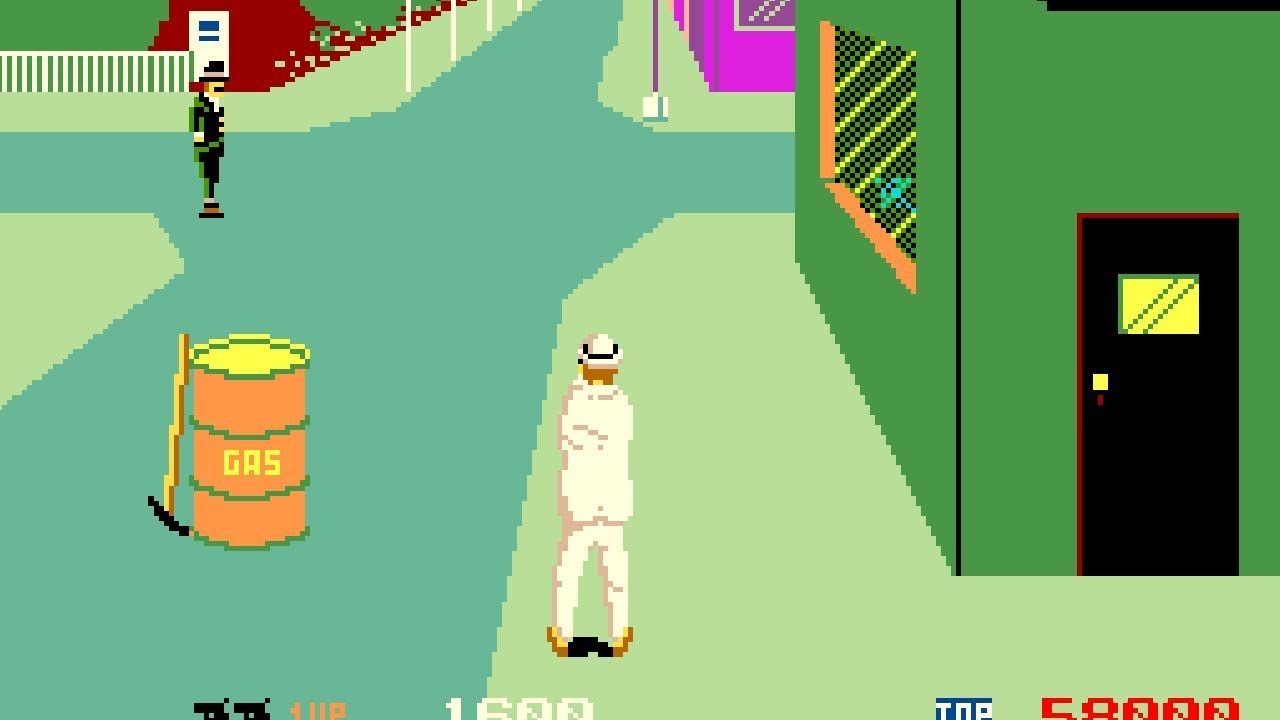 Shootout (Arcade) Playthrough longplay video game - YouTube