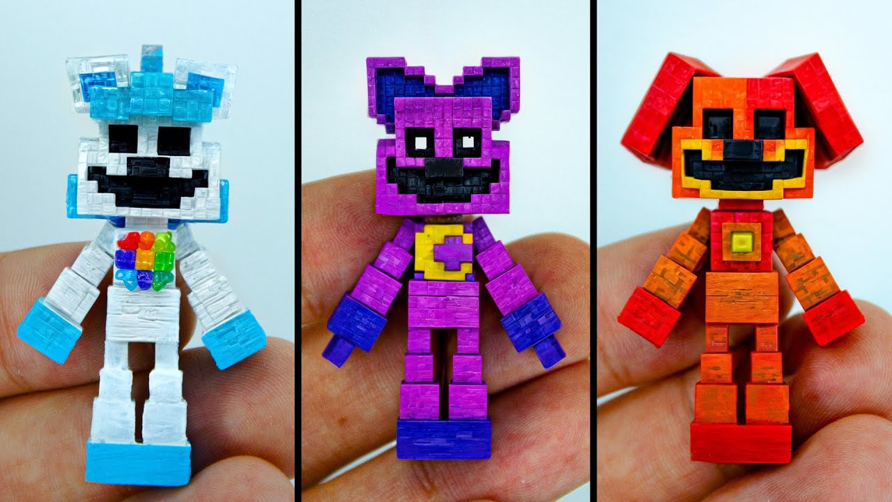 Making Minecraft Poppy Playtime 3 | CatNap, DogDay, CraftyCorn ...