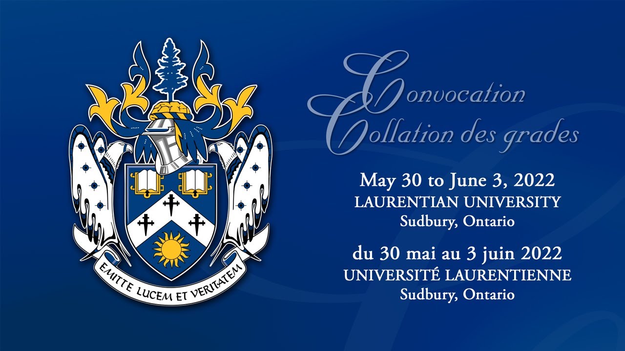 Fall Convocation 2022 - Collation des grades 2022 - May 30th PM - YouTube