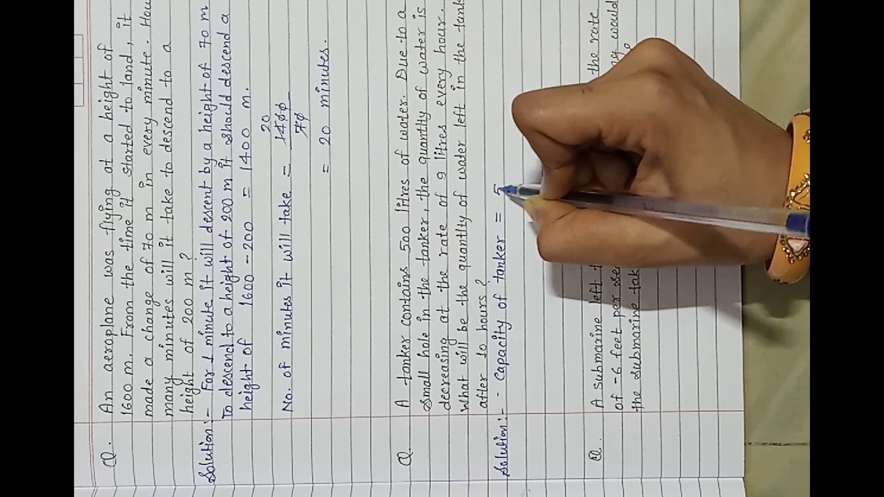 class-7th-mathematics-chapter-1-part-10-exercise-1-5-youtube