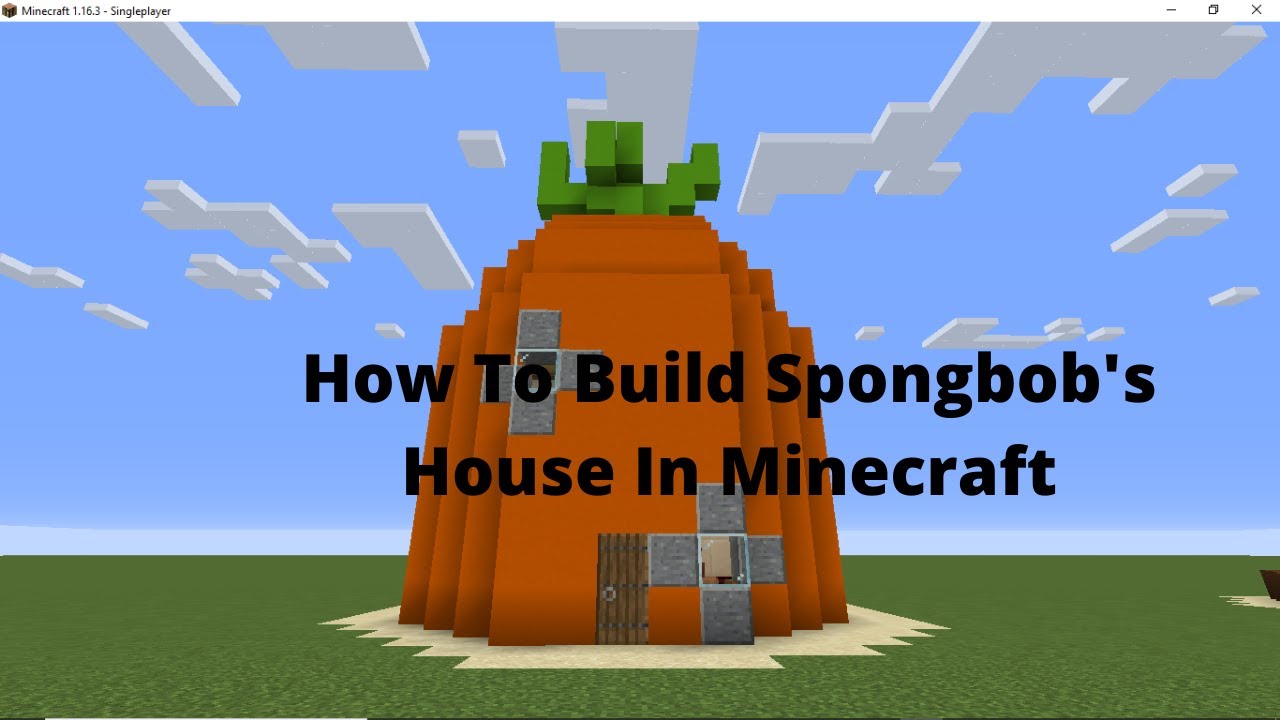 Hoe Je Spongebob In Minecraft Bouwt Minecraft SpongeBob Addon DLC