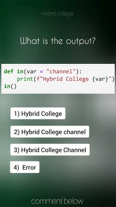 Python Question Day 16 Shortvideo Youtube