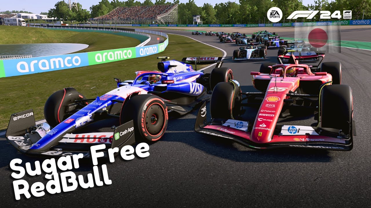 Attacking The Field In A VCARB | F124 Japan GP Cockpit Camera - YouTube