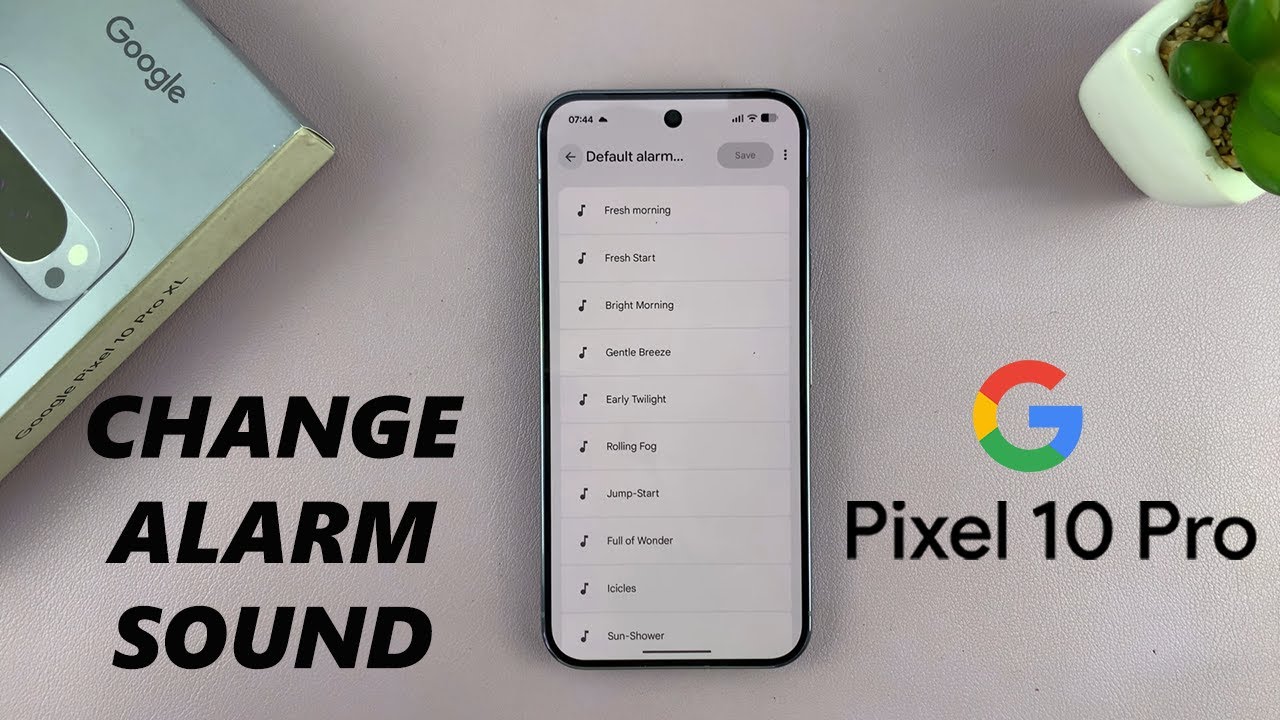 Google Pixel 10 Pro: How To Change Alarm Tone - YouTube