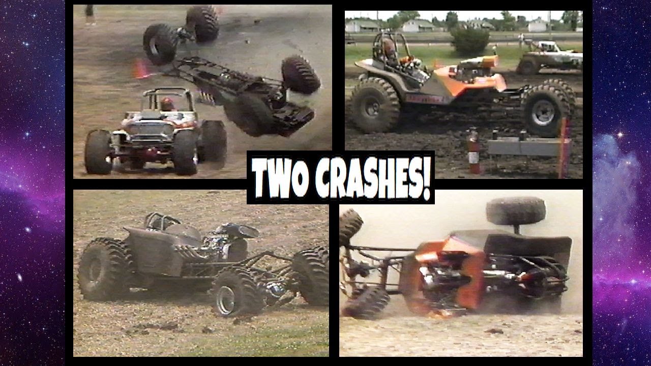 1993 TWO NMRO MUD RACING FLIPS & CRASHES! SEDALIA MISSOURI! - YouTube