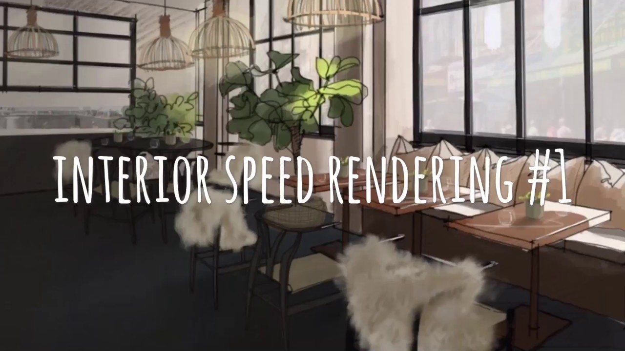 Architectural Hand Rendering Techniques #1 | 建筑手绘 | 2018 - YouTube