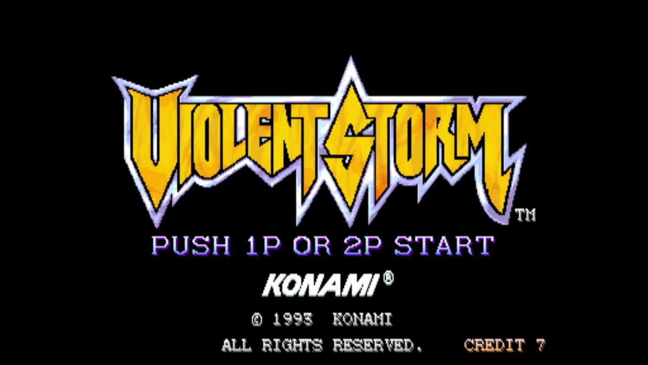 Violent Storm, Arcade Game, Konami 1993, playthrough - YouTube