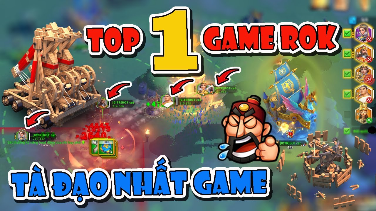 TOP 1 GAME ROK. Kẻ Hủy Diệt " ĐỊNH LUẬT ĐÁNH OPEN FIELD". AUTO Lời Kill ...