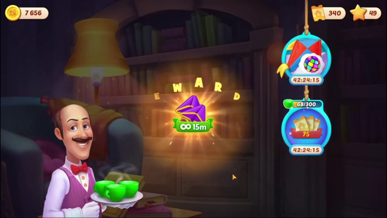 HomeScapes House Renovation - Completed The Level 124 - YouTube