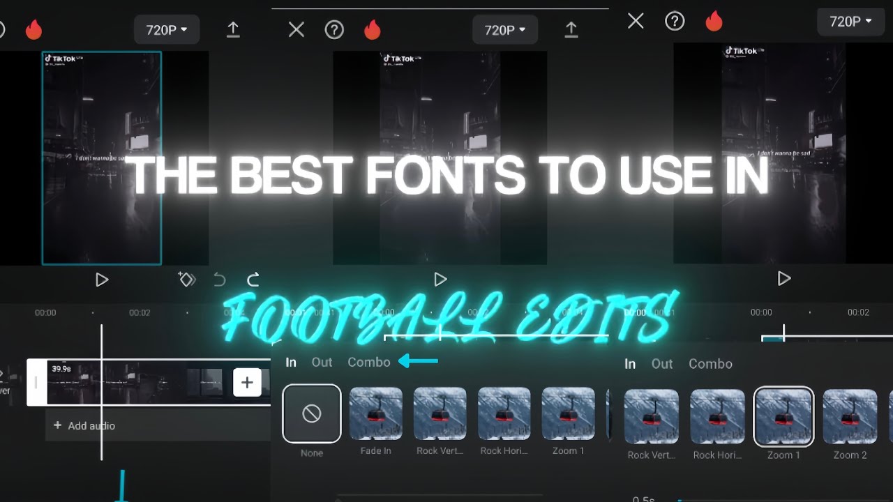The BEST Fonts To Use In Football Edits! - YouTube