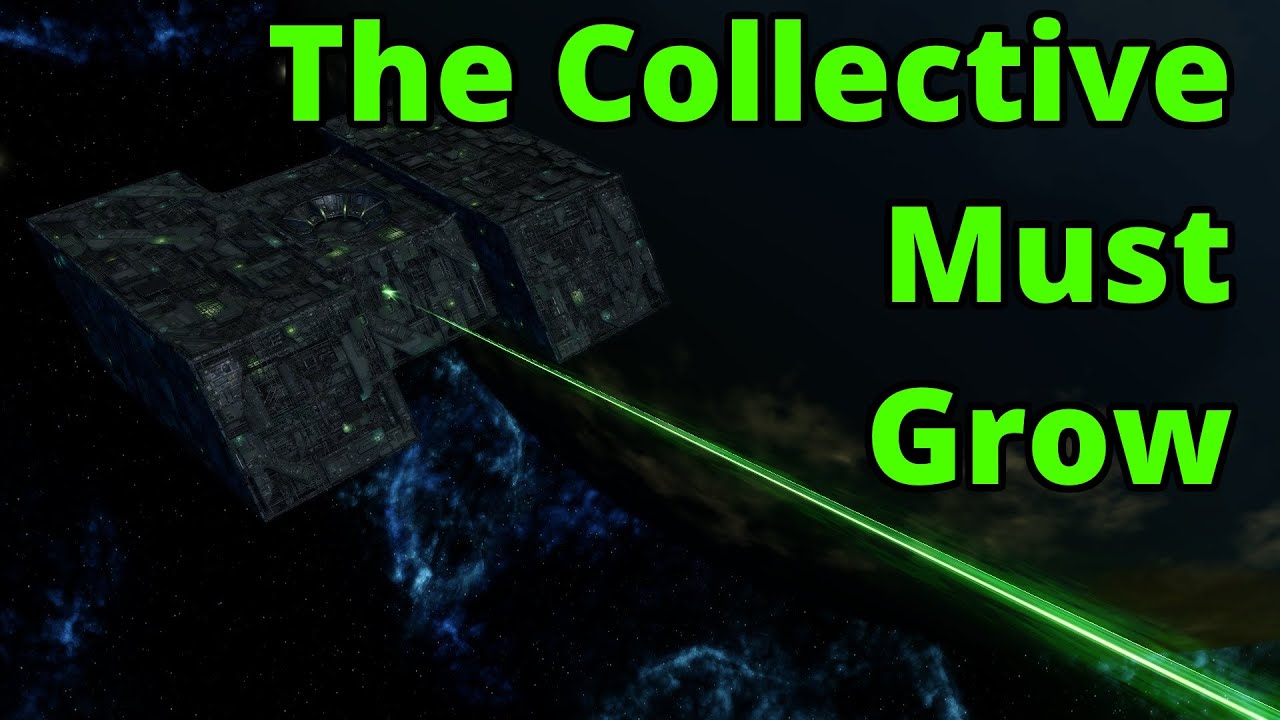 Borg Assimilator Dreadnought Carrier - Borg Theme Build | Star Trek ...