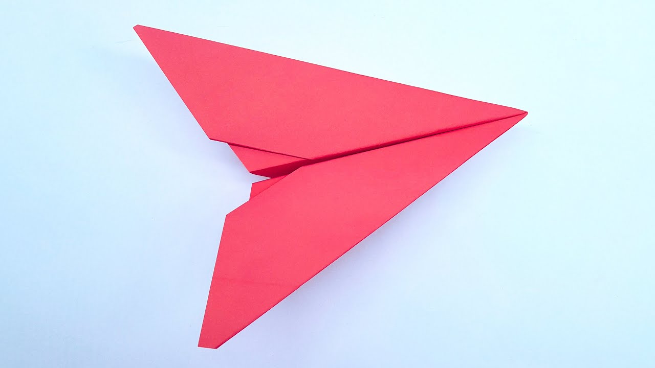 Paper Plane for Kids That Can Fly Far | Toy Paper Plane Origami - YouTube