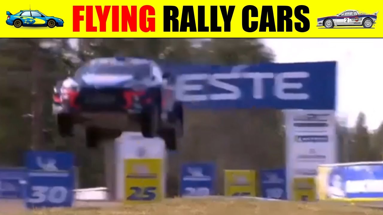 2021 Flying Rally Car Compilation | Jumps and Maximum Attack - YouTube