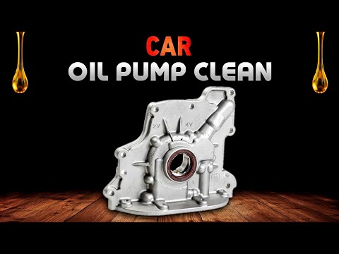 How to clean oil pump easily | Car Oil Pump Clean Process - YouTube