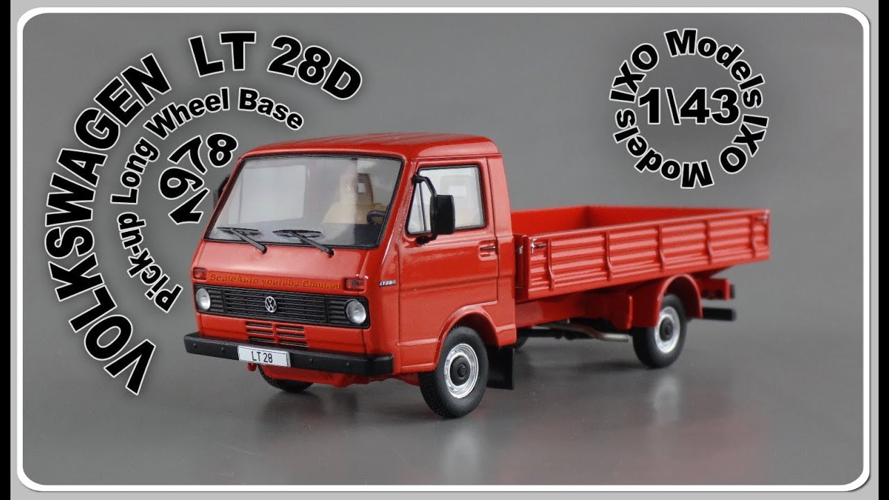VOLKSWAGEN LT 28D Pick-up Long Wheel Base 1978 (IXO Models) 1\43 - YouTube