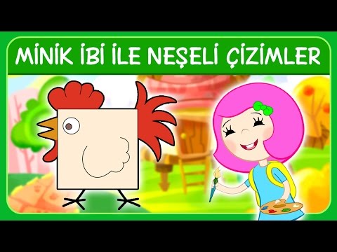 Şaşkın Horoz | Minik İbi ile Neşeli Çizimler #3