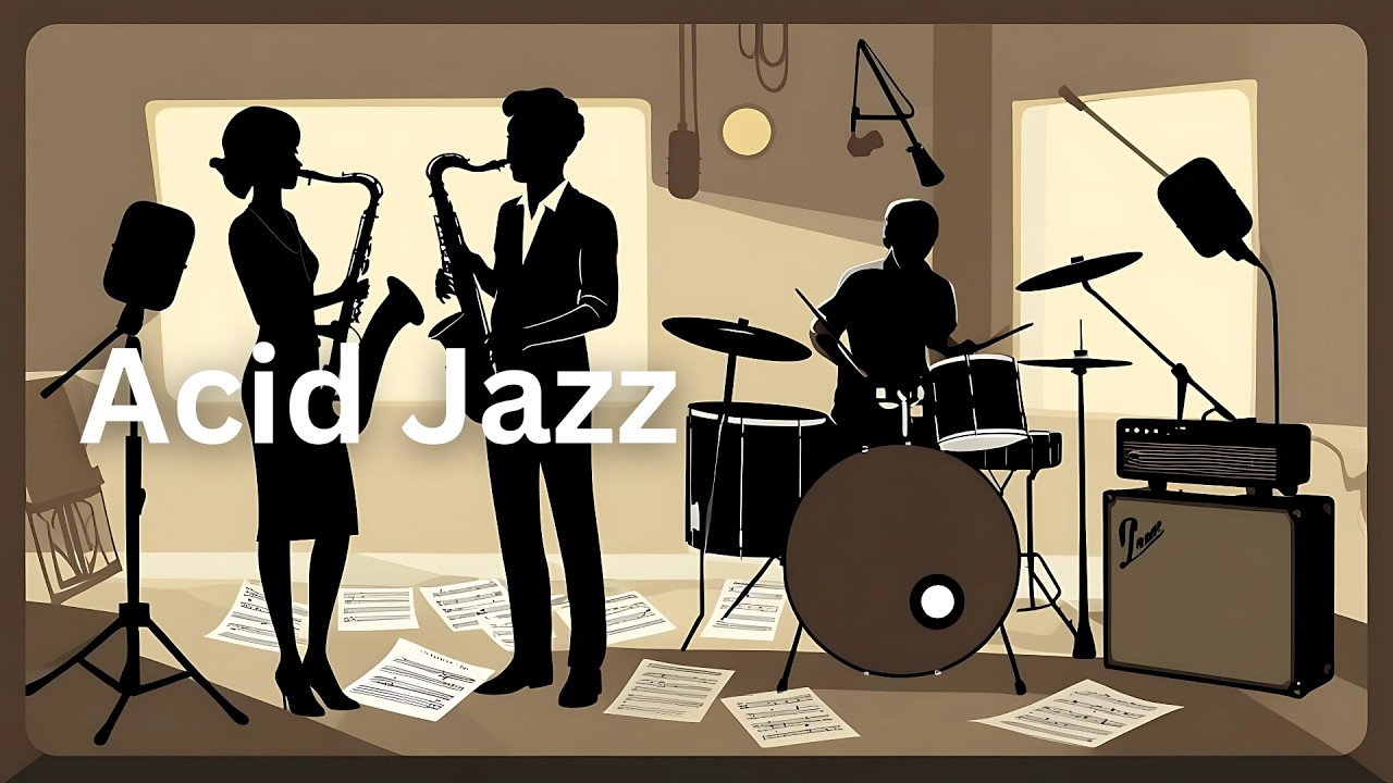 Acid Jazz Funk Soul Groove Jam | Feel the Rhythm, Catch the Vibe - YouTube