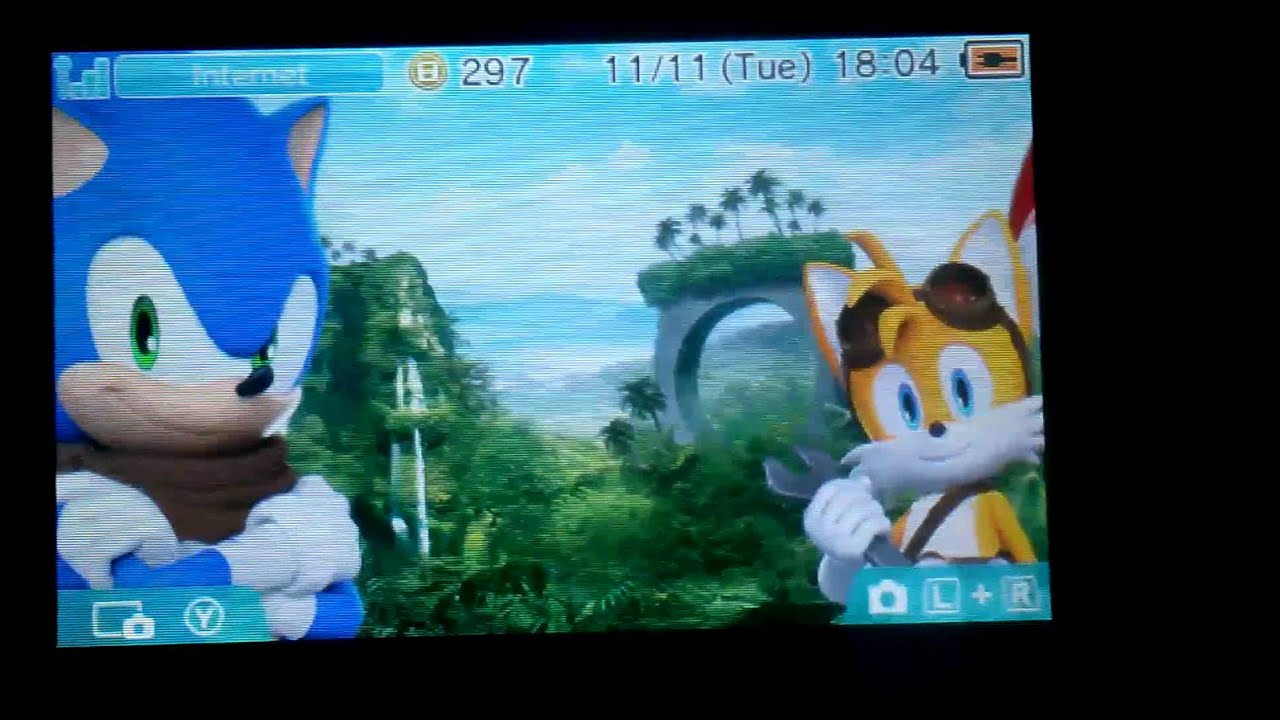 3DS Sonic Boom Home Menu Theme!!! - YouTube