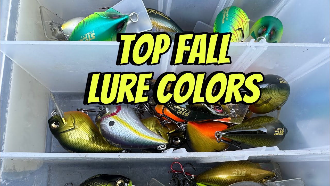 Lure Colors You Can’t Beat For Fall Bass Fishing… - YouTube