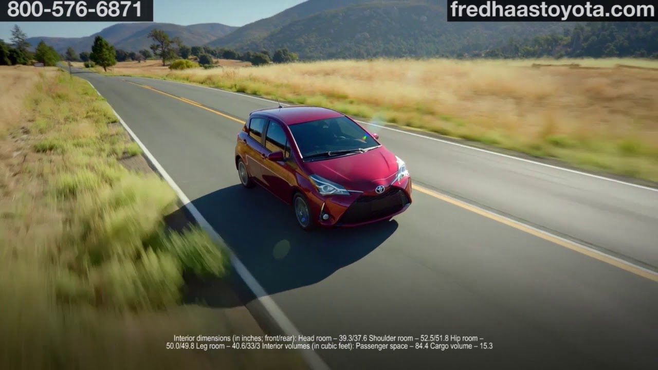 2018 Toyota Yaris Fred Haas Toyota World Spring TX TX - YouTube