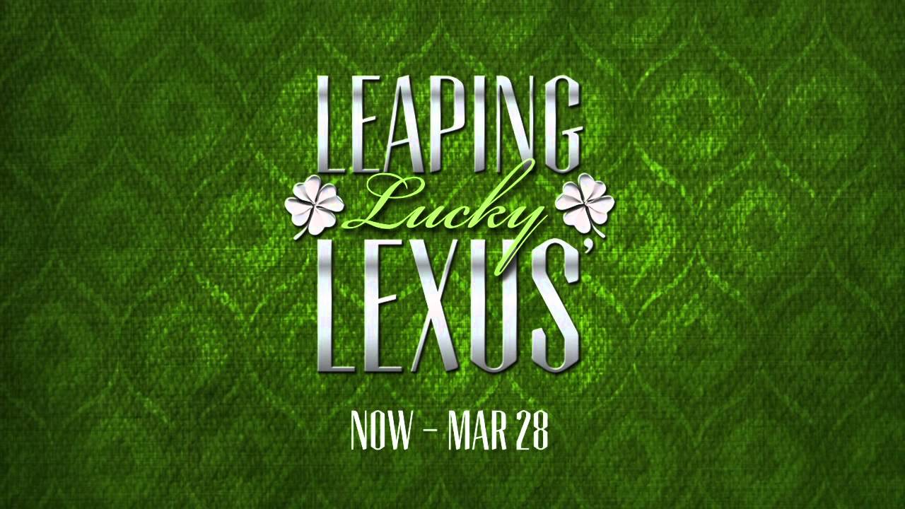 Leaping Lucky Lexus - YouTube