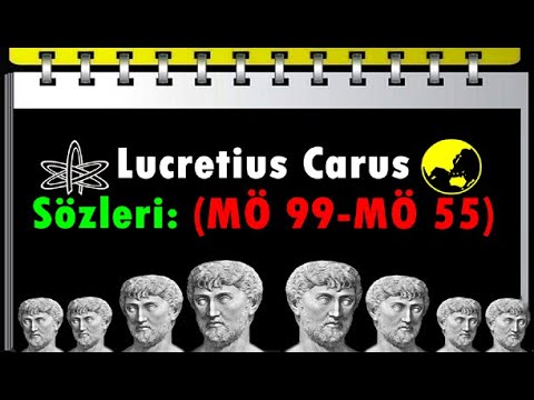 Ben varken ölüm yok, ölüm varken ben yokum; o halde korkacak ne var?|  Lucretius Carus