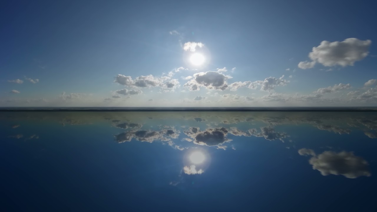360 Timelapse VR Sky with cloud in motion. 360 Sky for VR relax ...