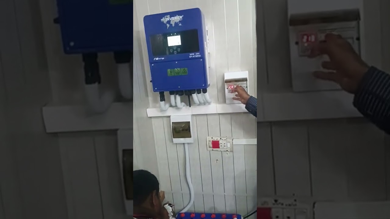 Nitrox 3KW Operations and Emergency Switches (before installation of PV ...
