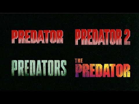 Evolution of PREDATOR movie trailers (1987-2018) - YouTube