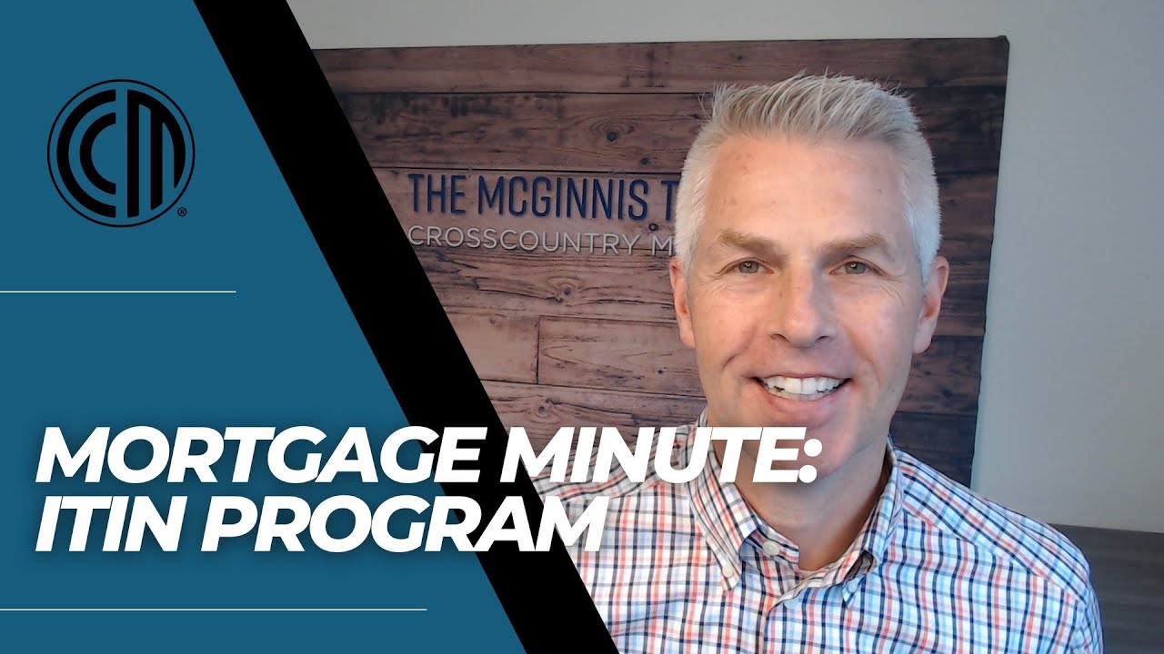 Mortgage Minute ITIN Program - YouTube
