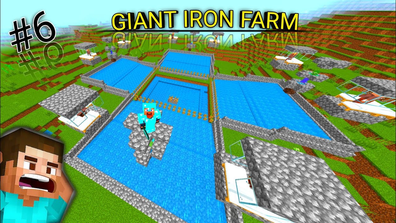 MAKING MY ULTRA GIANT IRON FARM 😨 BUT THIS HAPPENED...? || MINECRAFT ...