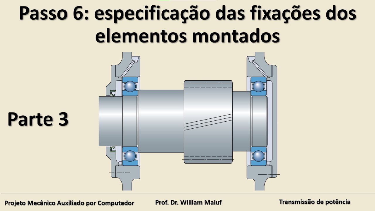 Projetos Mecânicos - passo 6 - Seleção dos ajustes dos anéis dos ...