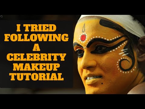 I Tried Following a Celebrity Makeup Tutorial - YouTube