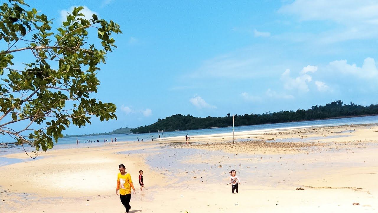 Wisata batam pantai setokok jembatan 3 barelang/setokok beach batam ...