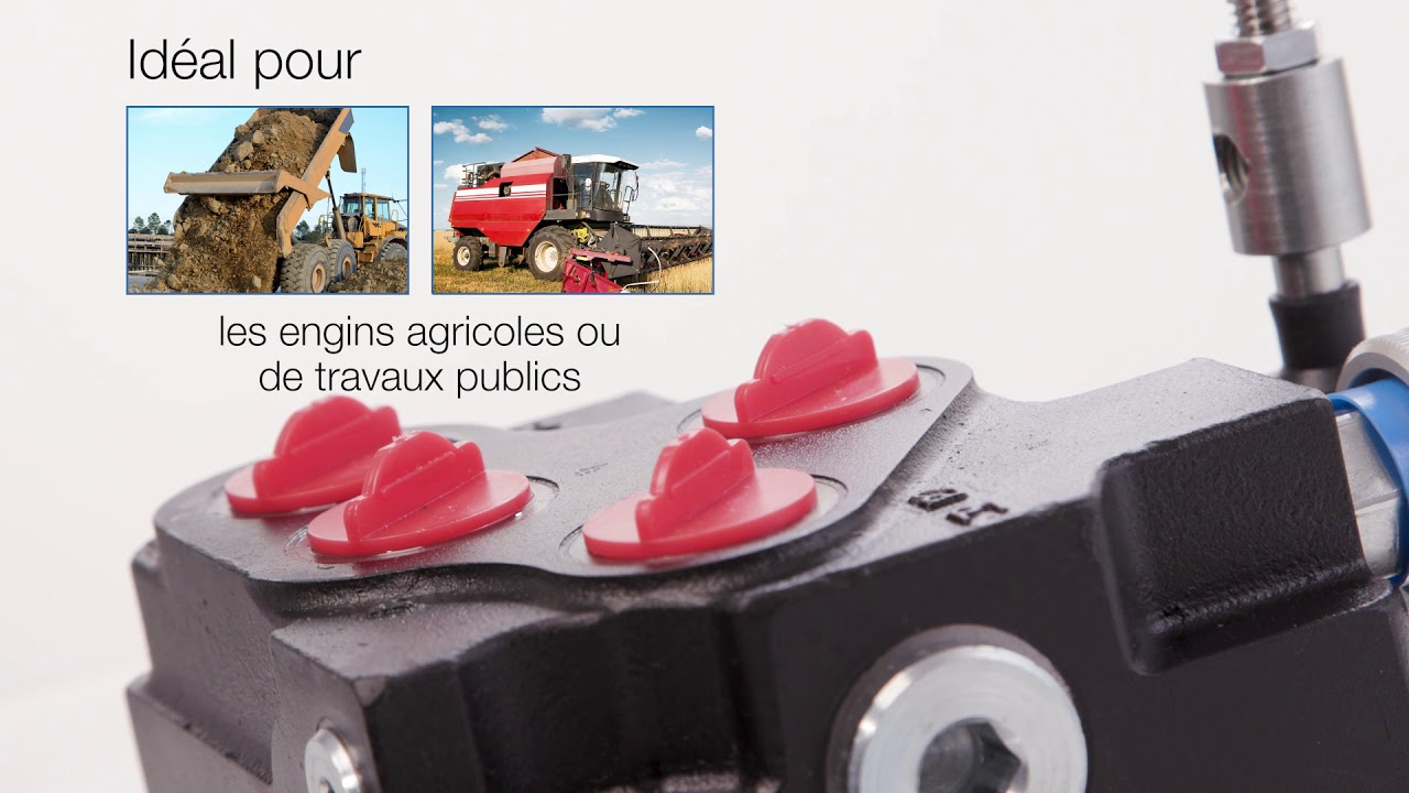 Commande complète du fonctionnement du moteur hydraulique . . . - YouTube