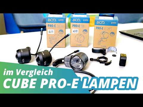 🤔ACID E-Bike Scheinwerfer für Cube X-Connect im Vergleich👍👎