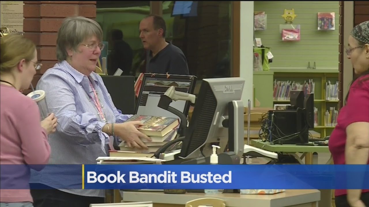 Library Book Bandit Arrested After Stealing Over 2,000 Books - YouTube
