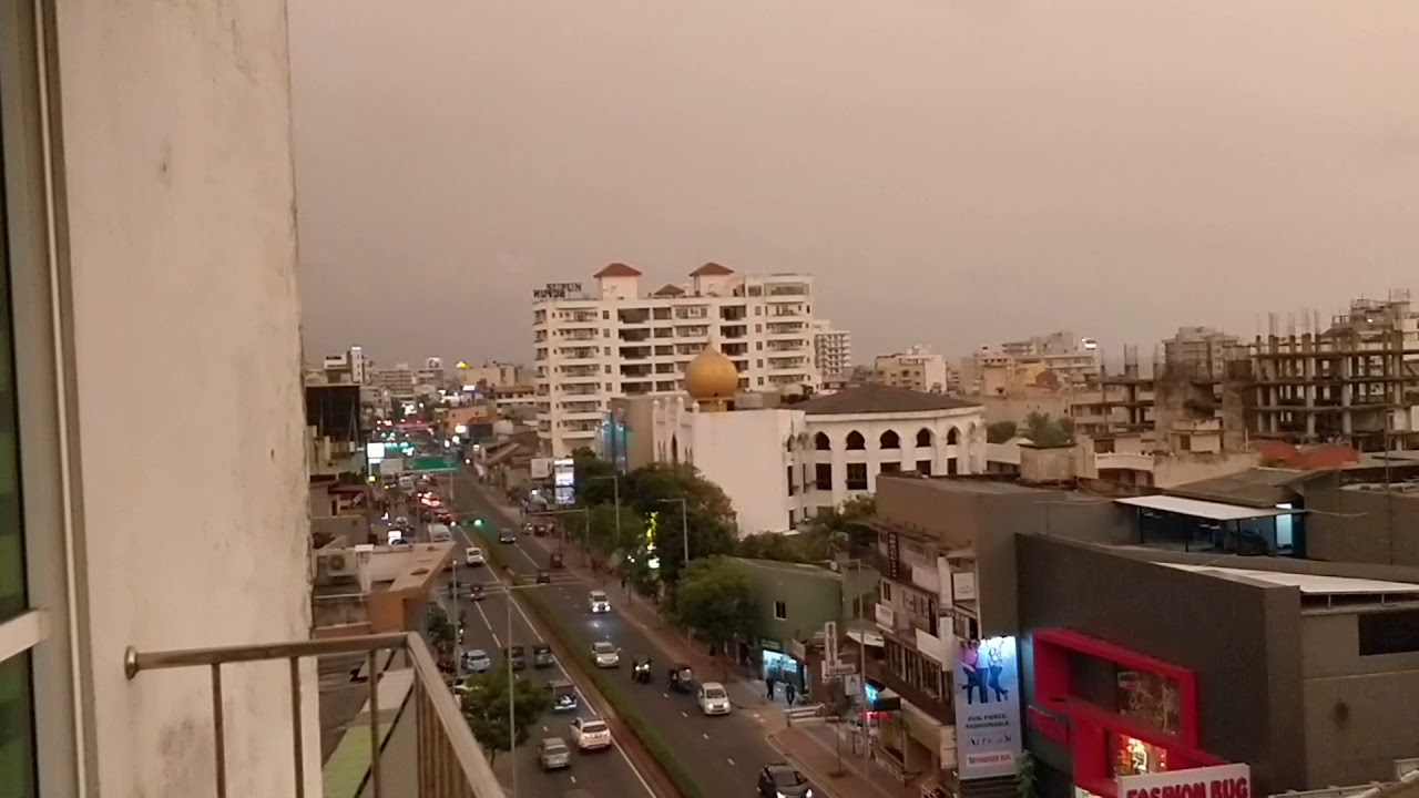 Beautiful view from my apartment in wellawatta Colombo - YouTube