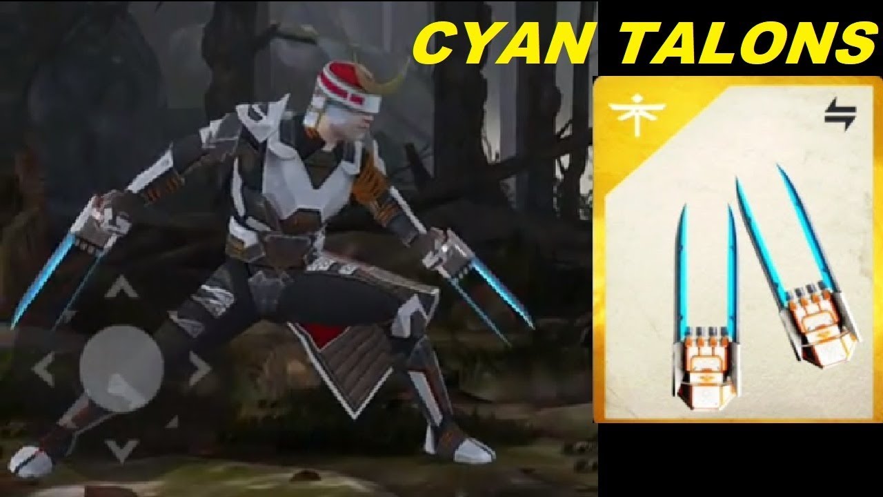 Shadow Fight 3 Cyan Talons Legendary Claws - YouTube
