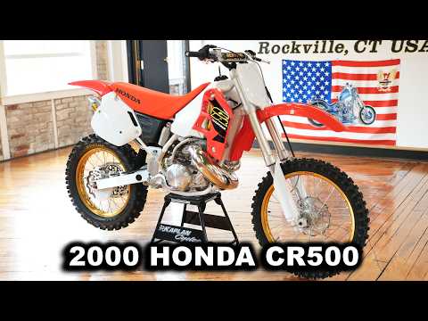 NOTHING COMPARES TO THIS CR500!  THE MOST EXPENSIVE HONDA WE HAVE EVER BUILT