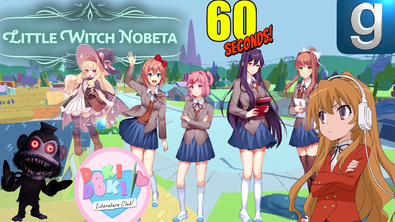 Doki Doki literature club, little witch Nobeta waifu tier list, GMOD ...