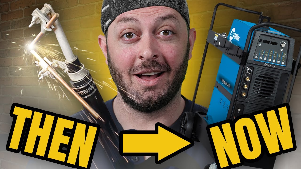 150 Year Old Twin Carbon Arc Welding Meets New Welding Machines - YouTube