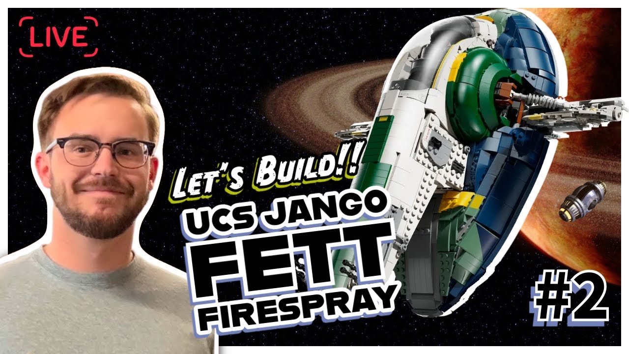 UCS JANGO FETT SLAVE ONE Let's Build! EP #2 - YouTube
