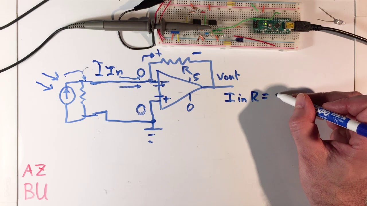 Trans resistance amplifier explained, implemented, and a use case ...