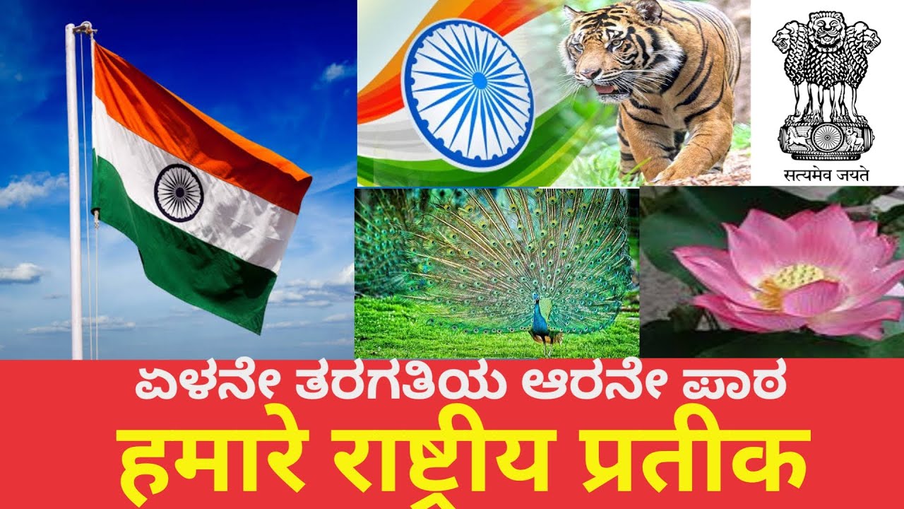 Hamare Rashtriya Pratik 7th Standard 6th Lesson | हमारे राष्ट्रीय ...
