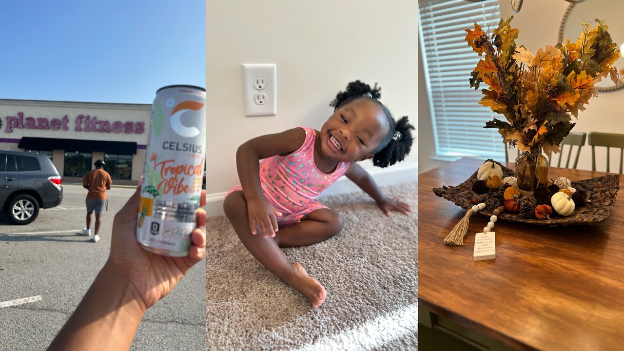 VLOG | GYM, ANNIE BIRTHDAY PARTY, FALL DECOR & MORE | TionneLaShe - YouTube