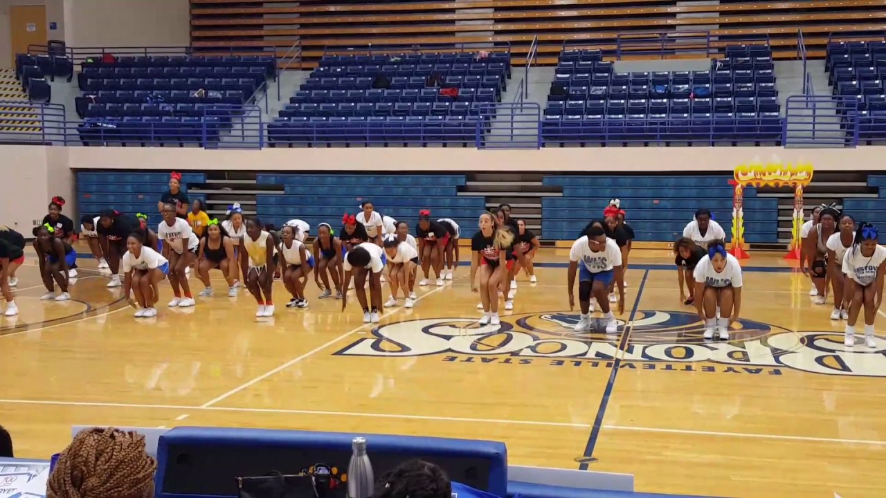 2017 FSU Bronco Cheerleading Camp- Teen Group - YouTube